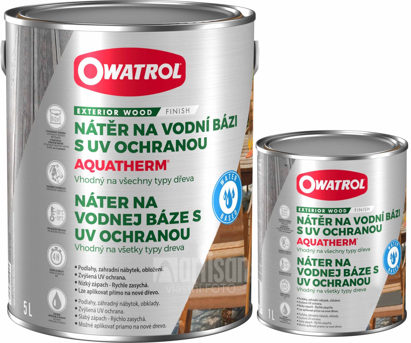 OWATROL Aquatherm - UV ochranný náter na drevené povrchy v interiéri a ...